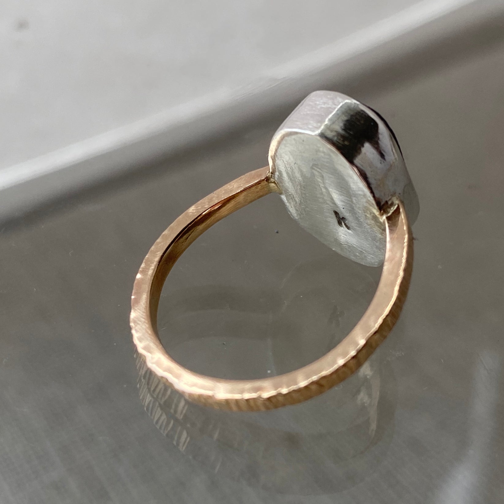 The Nebula Ring | Sea Glass Ring – Kate Samson Design